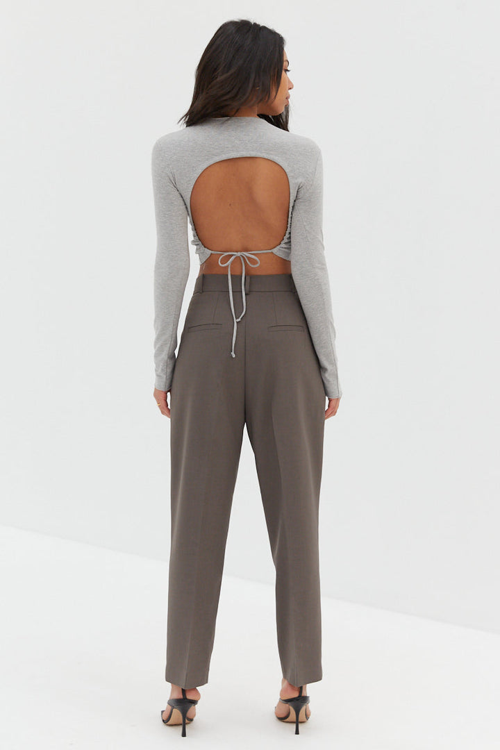 Anna Top - Grey – Style Addict®